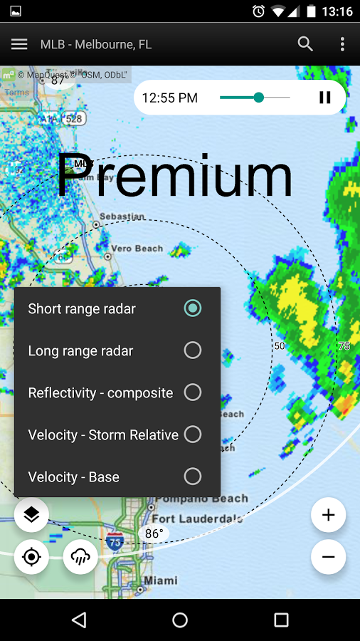 Screenshots – RadarNow!